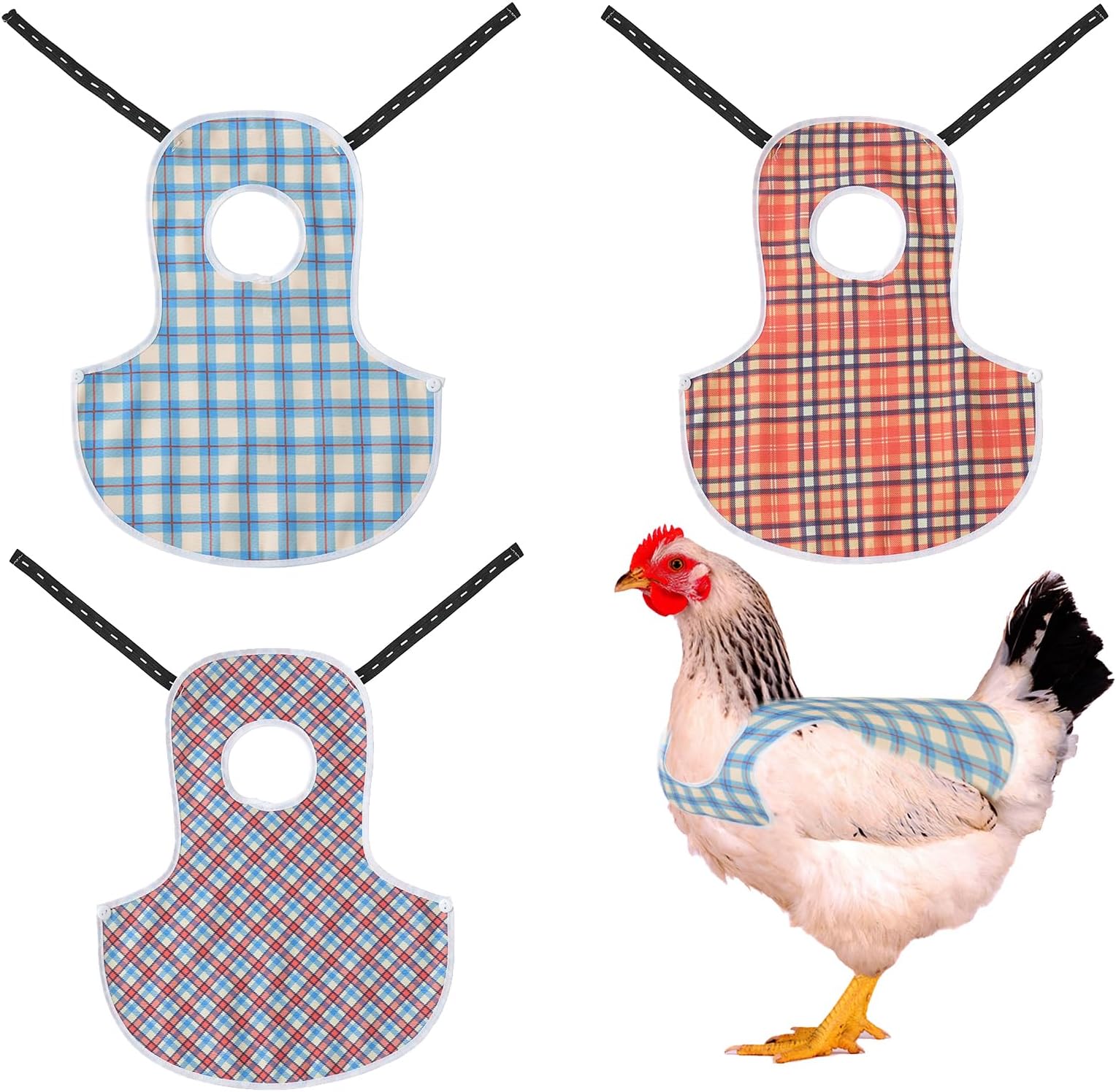 Amazon.com : 10pcs Chicken Saddle for Hens, Chicken Aprons for Hens ...
