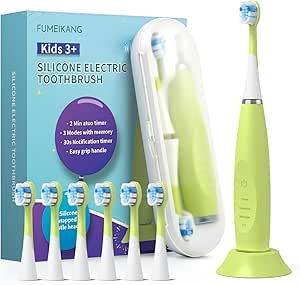 Amazon.com: FUMEIKANG Kids Electric Toothbrushes Sonic Rechargeable Tooth Brush for Boys and ...