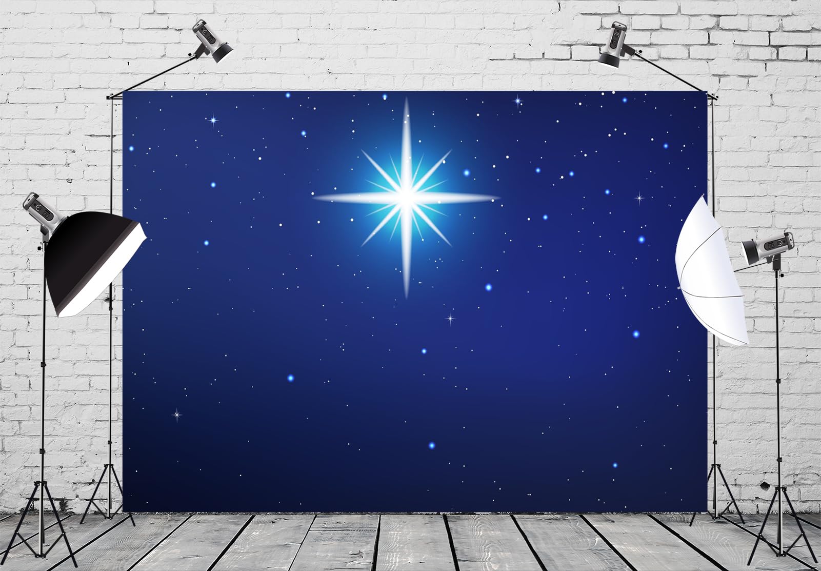 Religious Christmas Star Clip Art
