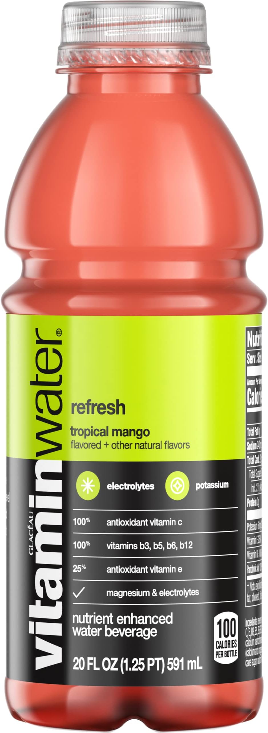 Amazon.com: vitaminwater Refresh, 20 fl oz