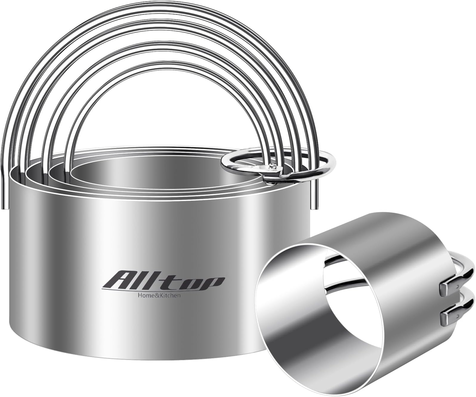 Amazon.com: Mrs. Anderson’s Baking Donut Cutter with Handle, Stainless ...