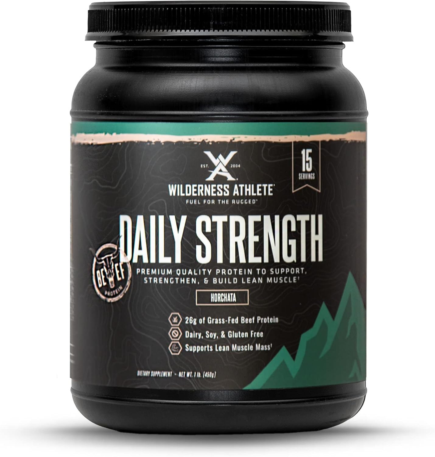 Amazon.com: Wilderness Athlete: Daily Strength Beef Protein | Grass Fed ...