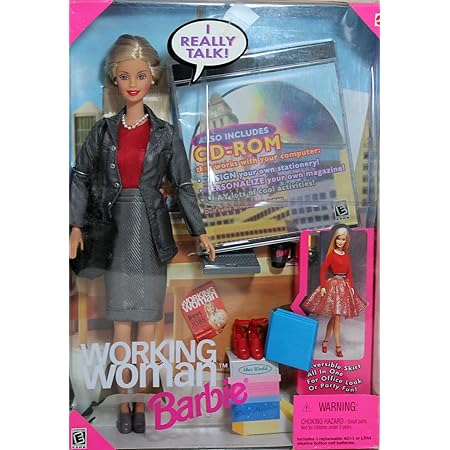 Amazon.com: Mattel Working Woman Barbie Doll: Toys & Games