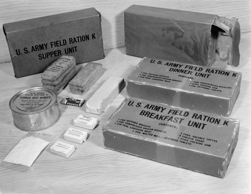 Amazon.com: K Rations 1943 Nk Rations Highly Concentrated Emergency ...