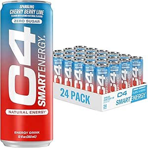 Amazon.com: C4 Sugar Free Energy Drink, Cherry Berry Lime | Performance ...