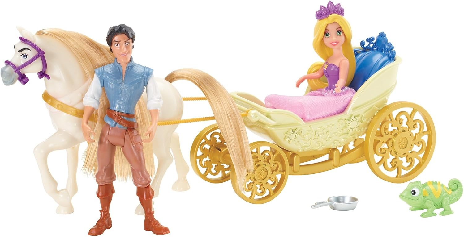 Amazon.com: Disney Princess Little Kingdom Rapunzel Story Bag : Toys ...