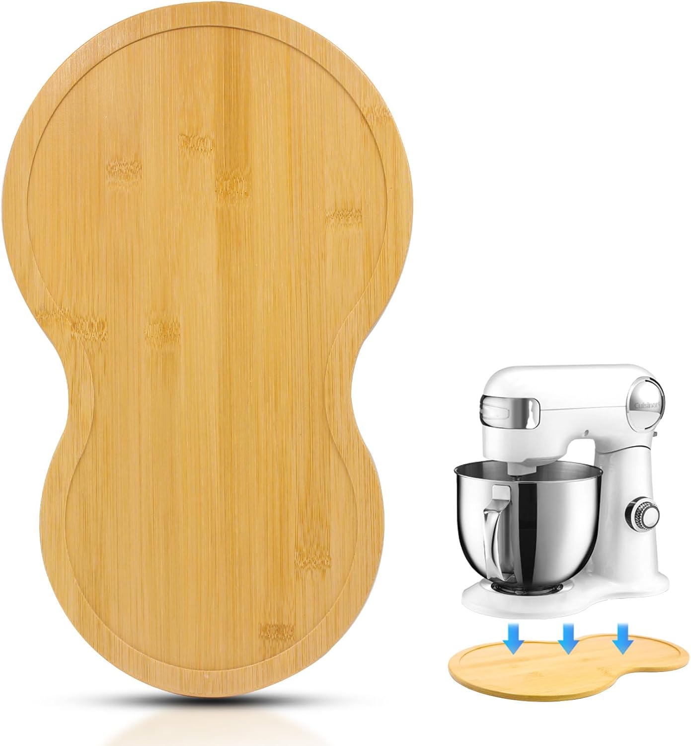Amazon.com: Bamboo Mixer Slider for Cuisinart Stand Mixer 5.5 Quart ...