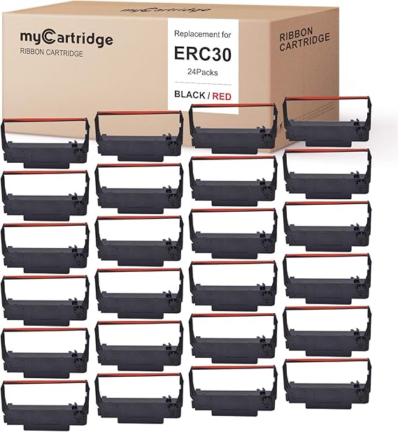 Amazon MyCartridge 24 Pack ERC30 ERC 30 ERC 30 34 38 B R Compatible With Ribbon Cartridge amazon-mycartridge-24-pack-erc30-erc-30-erc-30-34-38-b-r-compatible-with-ribbon-cartridge