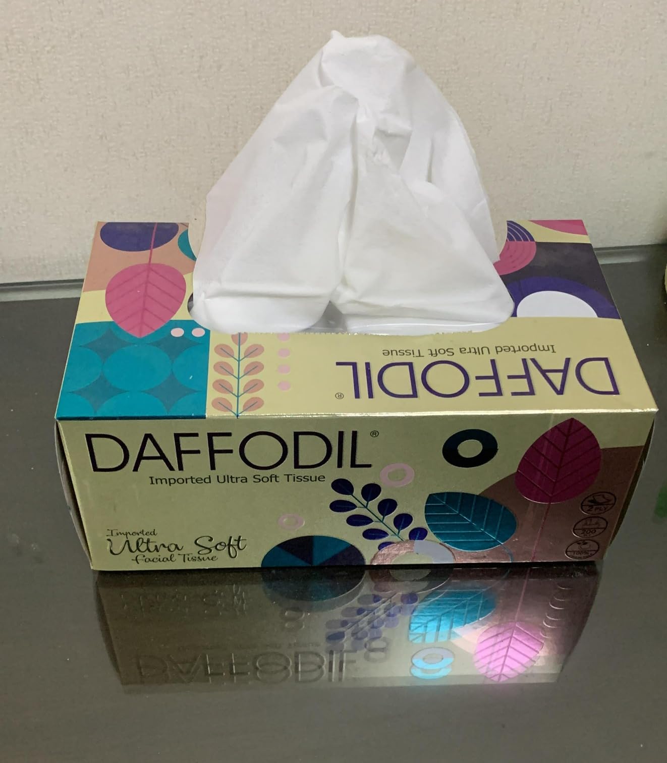 DAFFODIL 2Ply Facial Tissue Carton – Soft and Durable Tissue Papers for ...