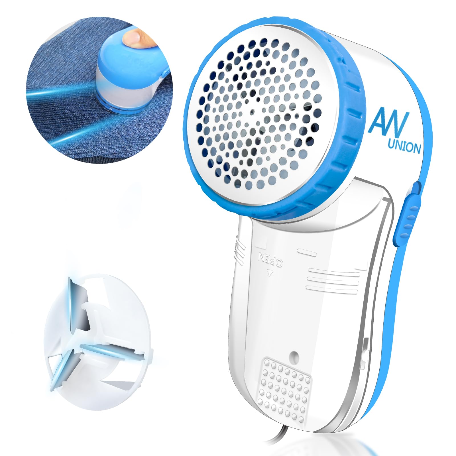 Lint Remover Fabric Shaver, AW union USB Powered Lint Shaver ...