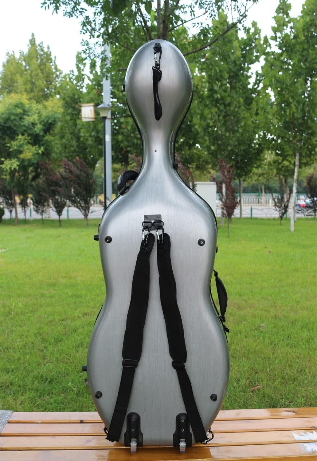Amazon.com: WUQIMUSC 4/4 full size Cello Case Strong Carbon Fiber hard ...