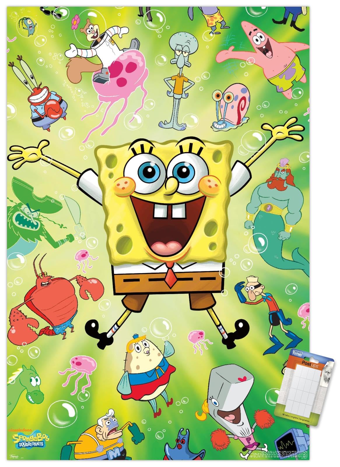 Amazon.com: Trends International Nickelodeon SpongeBob Squarepants ...