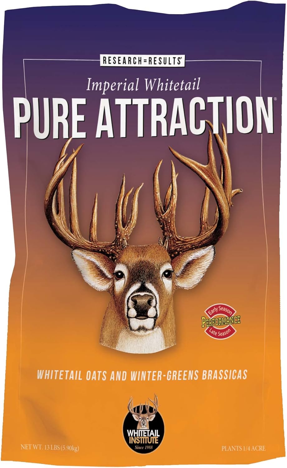 Amazon.com: Whitetail Institute Pure Attraction Food Plot Seed .25 ...