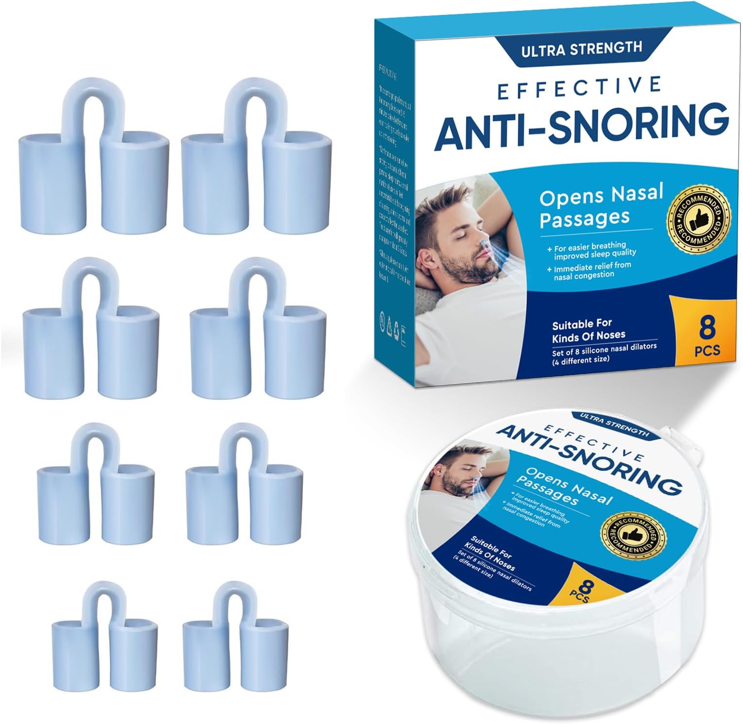 Amazon.com: Nasal Dilators, Anti Snoring Devices, Safe Snoring Solution ...