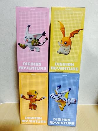 Amazon.co.jp: Digimon Adventure DXF Figure 4 Types Comp Set : Hobbies