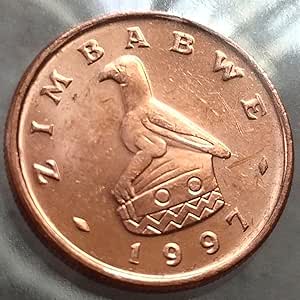 Amazon.com: Africa Zimbabwe Foreign Coins Foreign Currency Coin ...