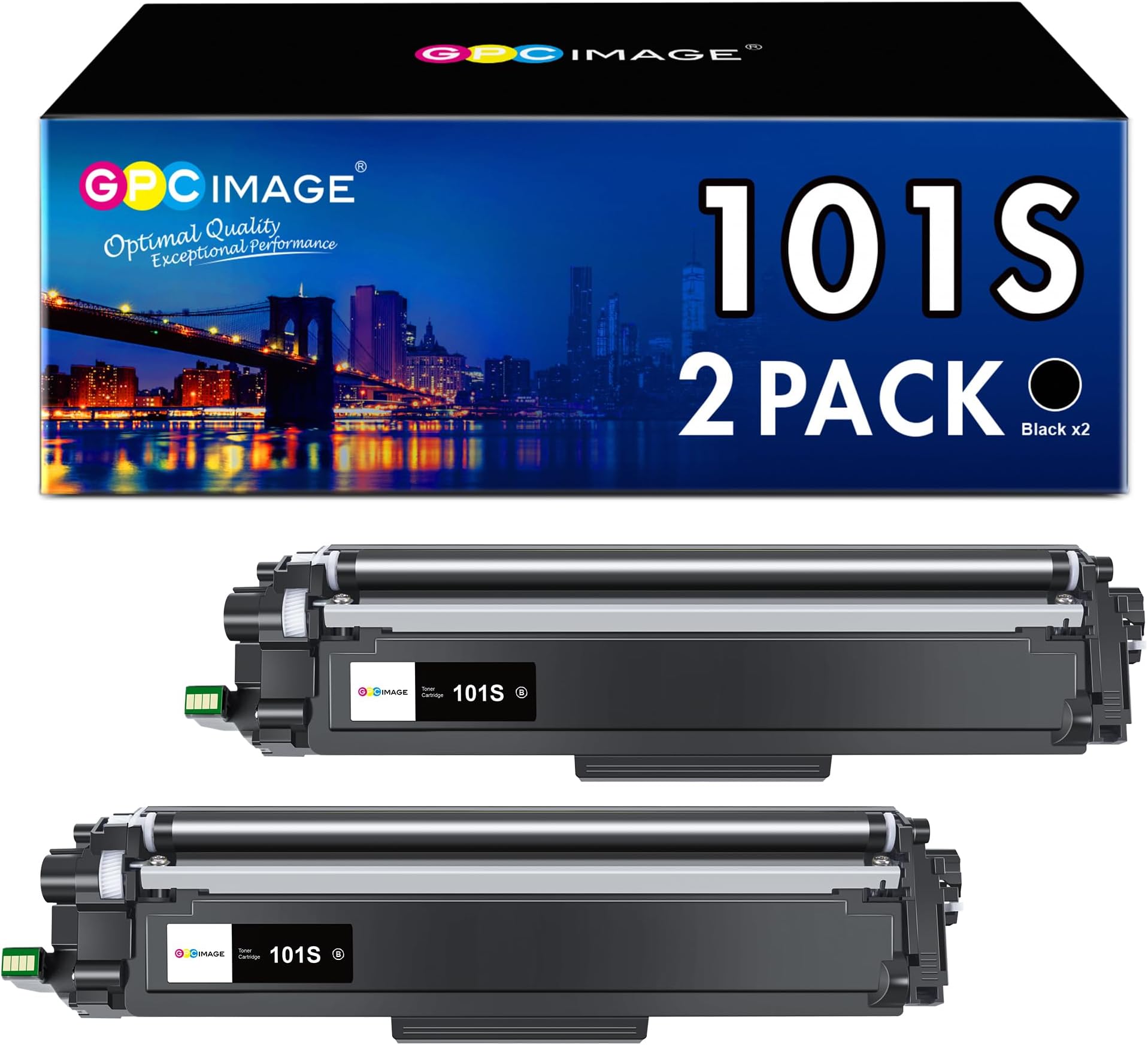 GPC Image MLT-D101S Toner Compatible pour Samsung D101S MLT-D101S/ELS ...