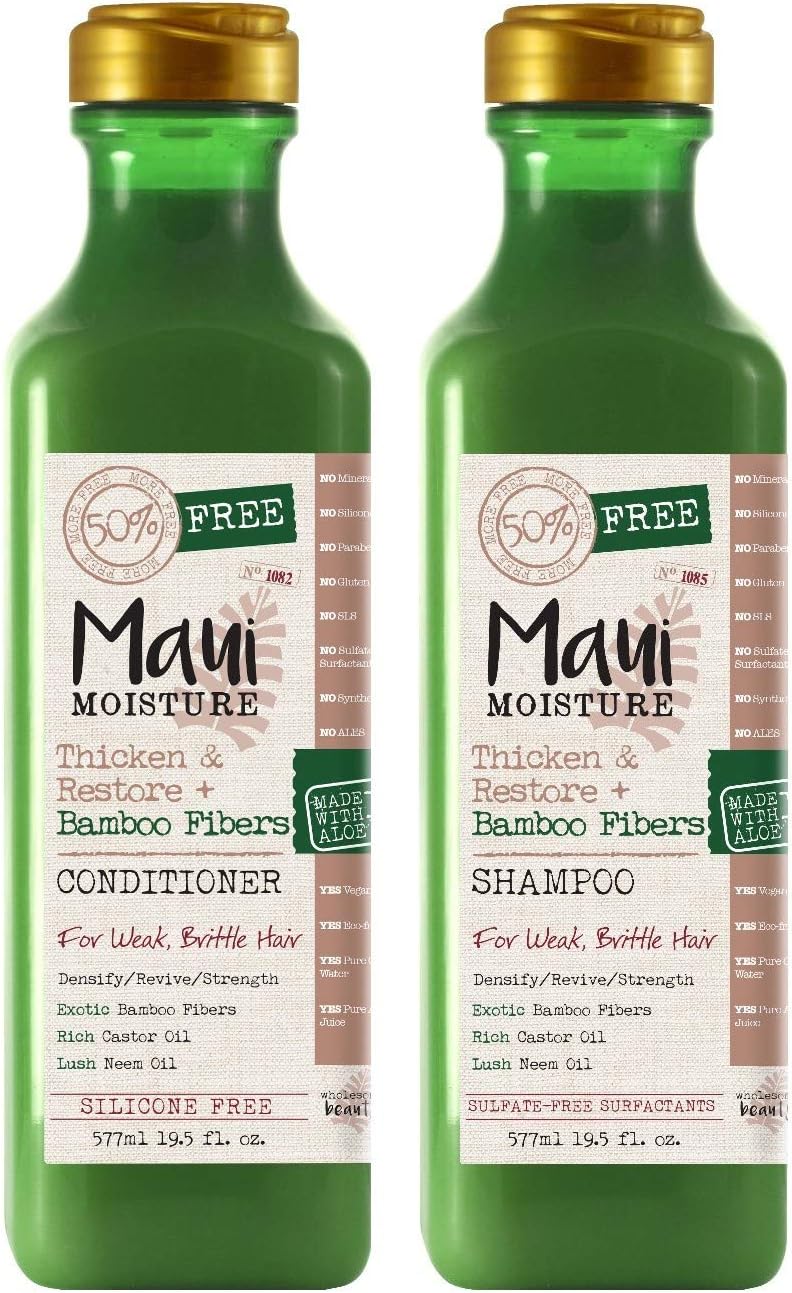 Amazon.com : Maui Moisture Lightweight Hydration + Hibiscus Shampoo ...