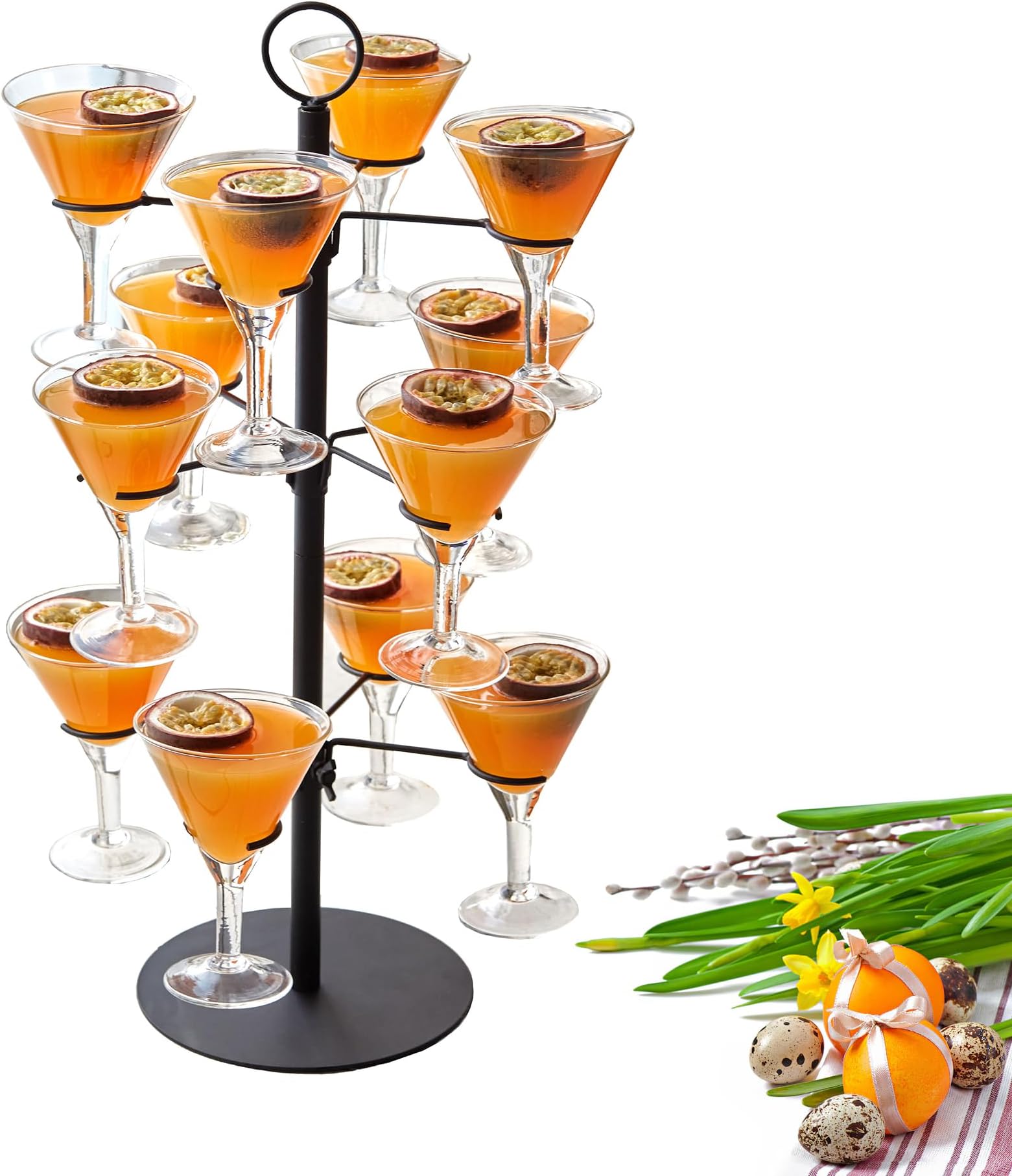 Amazon.com: Ksestor Cocktail Tree Stand - Holds 12 Glasses, Compatible ...