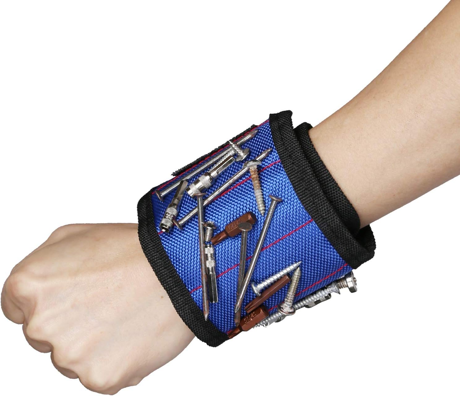 Minweier® Polsiera Magnetica,Wristband magnetico con 10 potenti forti ...