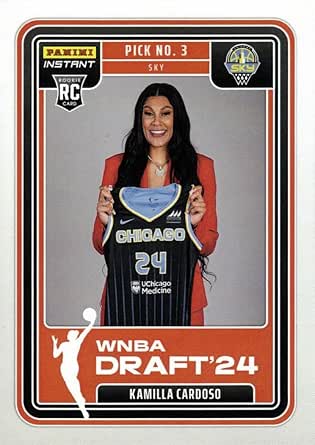 Amazon.com: 2024 Panini Instant Draft Night WNBA Basketball #DN-3 ...