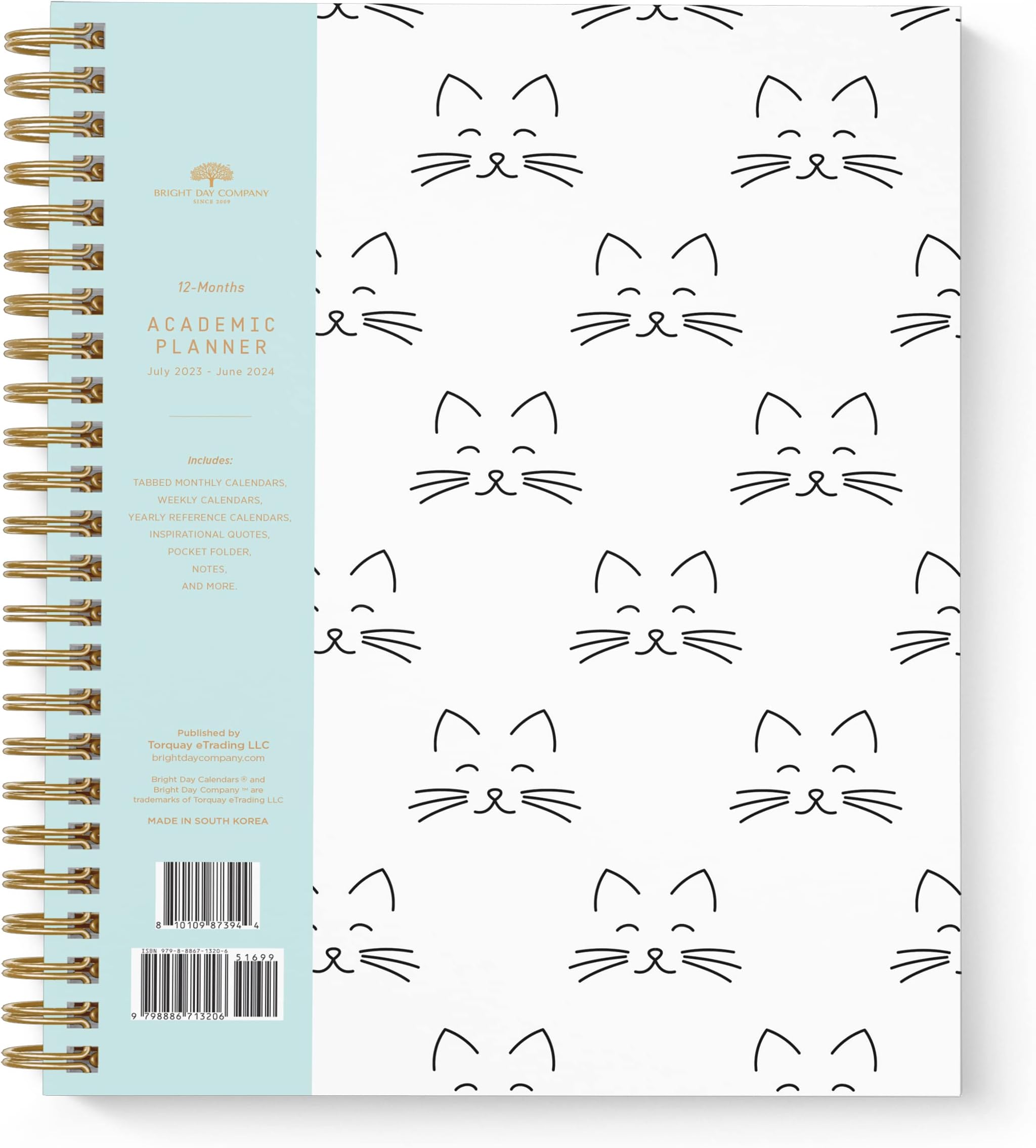 Amazon.com : 2024 Purple Annual Planner by Bright Day, Yearly Monthly ...