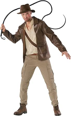 Amazon.com: Morph Archaeologist Costume Adult Halloween Costumes For Mens Action Explorer Dress ...
