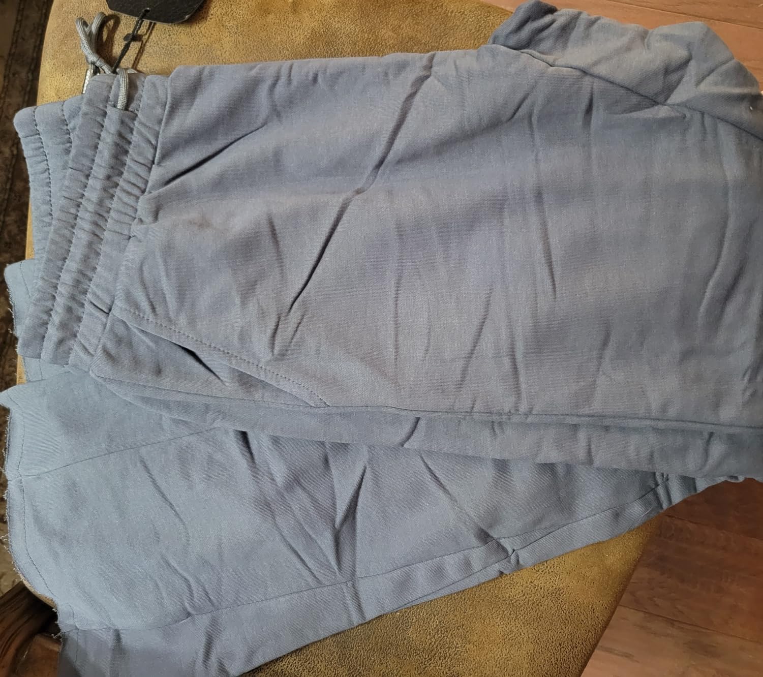 Amazon.com: GINGTTO Men's Stacked Flared Sweatpants Loose Patchwork ...