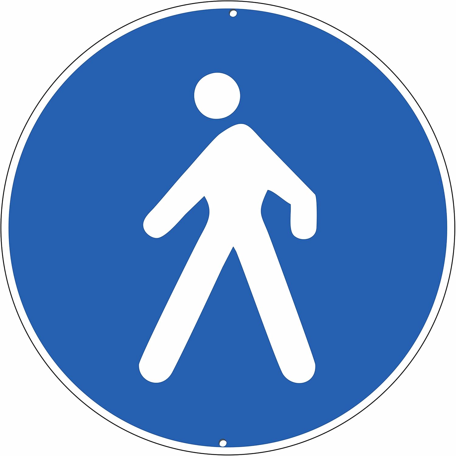 Pubblimania Area Pedonale segnaletica stradale cartello segnale in ...