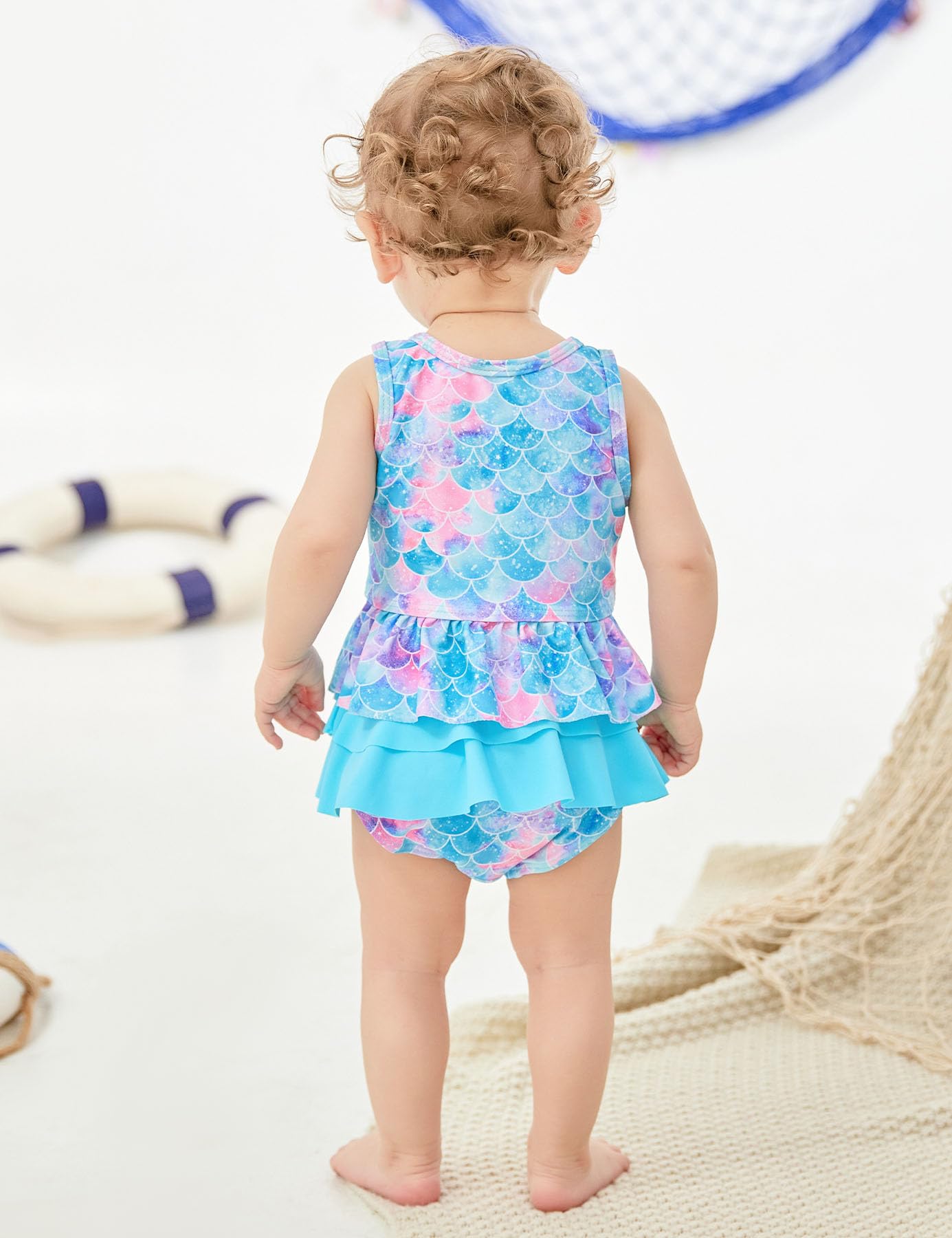 Snapklik.com : Infant Toddler Swimsuit Girl 6 12 Months Sleeveless ...