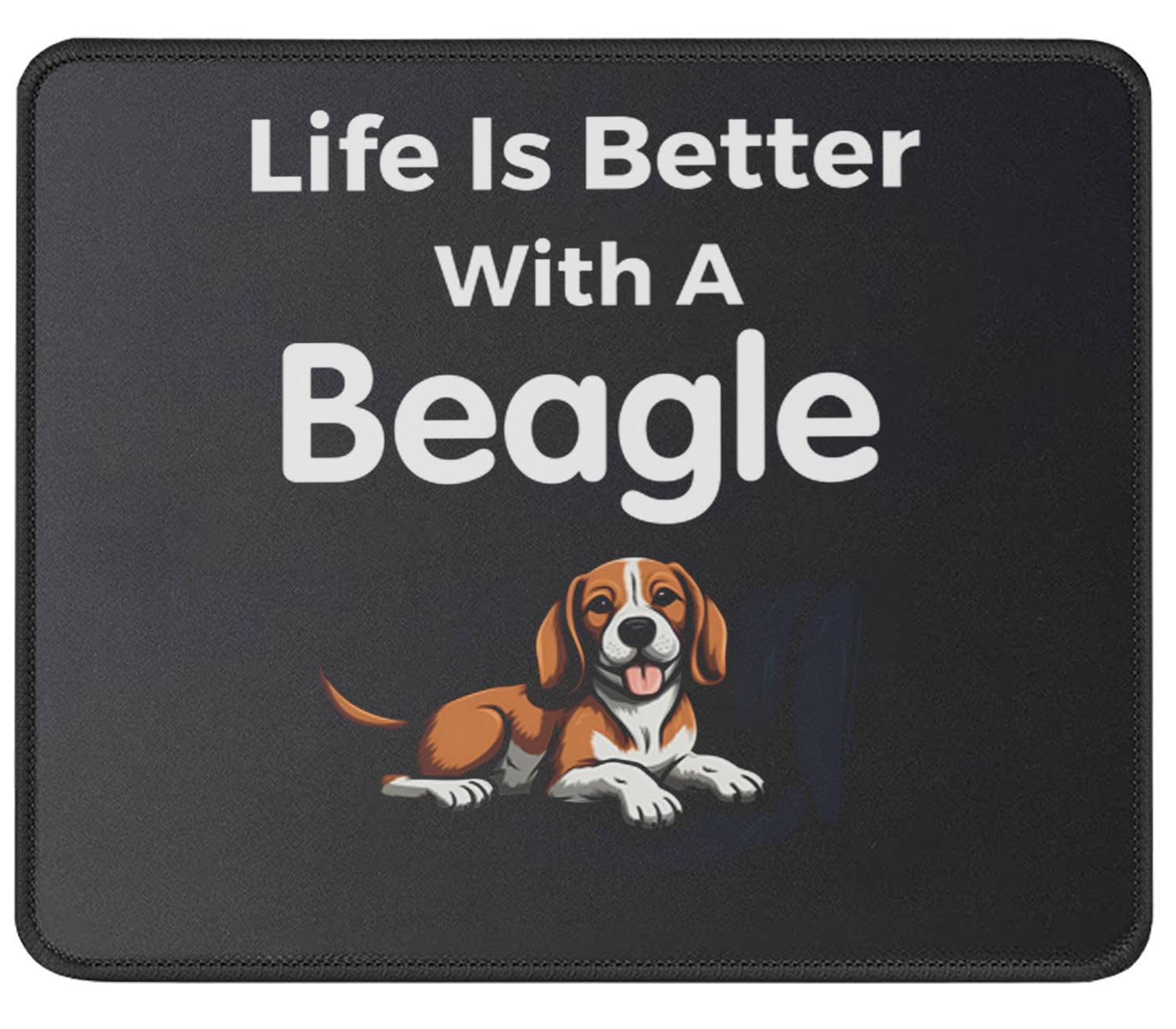 Beagle Filhotes Engracados E Conjunto De Coleira E Cinto Refletivo