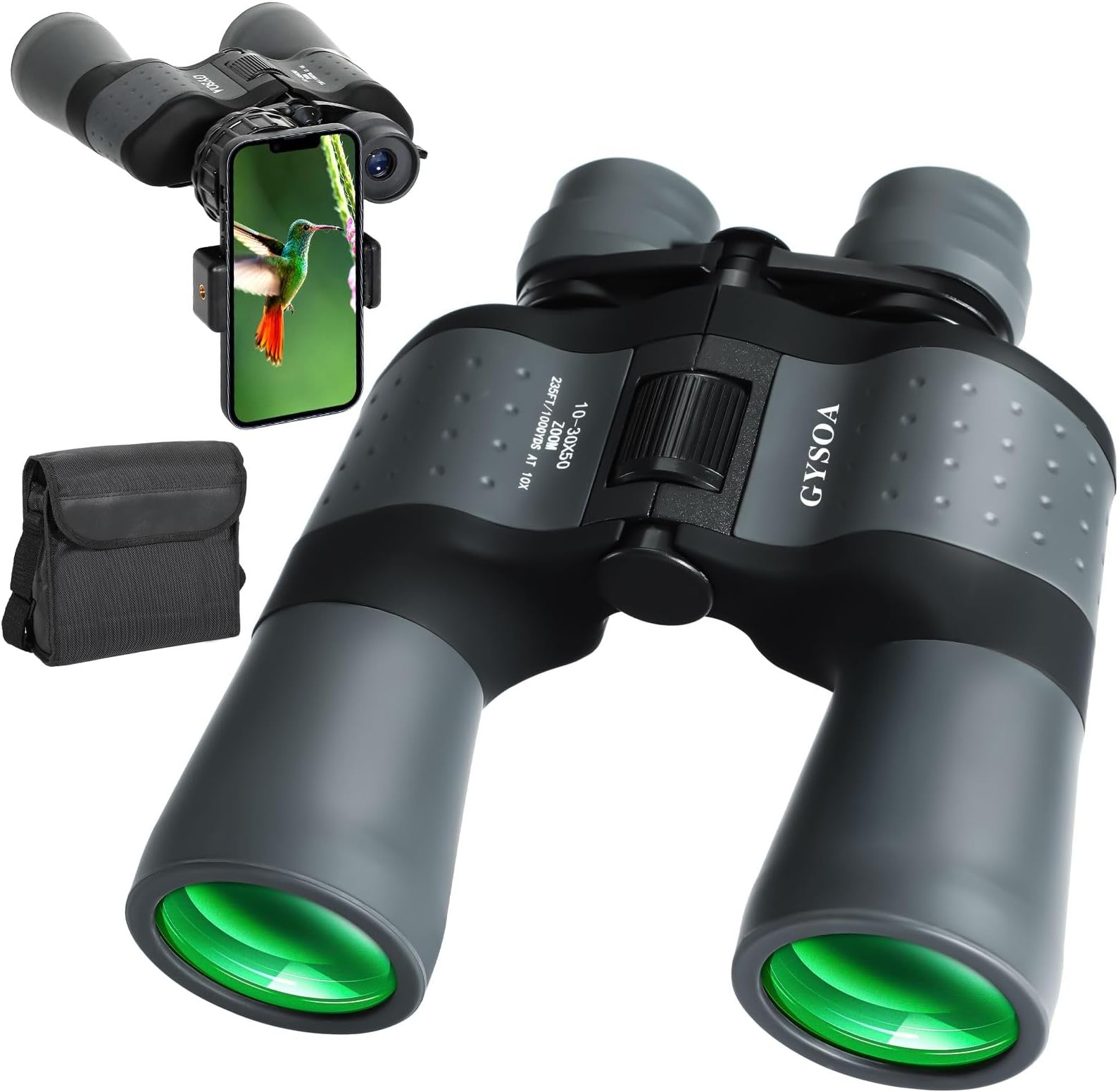 Amazon.com : 25X30 HD Binoculars for Adults with Universal Phone ...