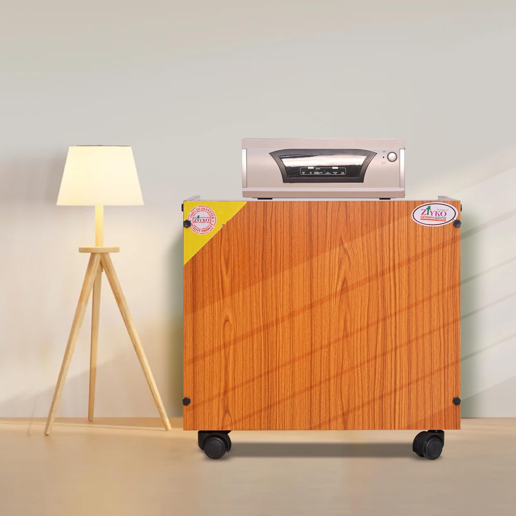 ZIYKO Single Inverter Battery Trolley for Tall Tubular Battery, for ...