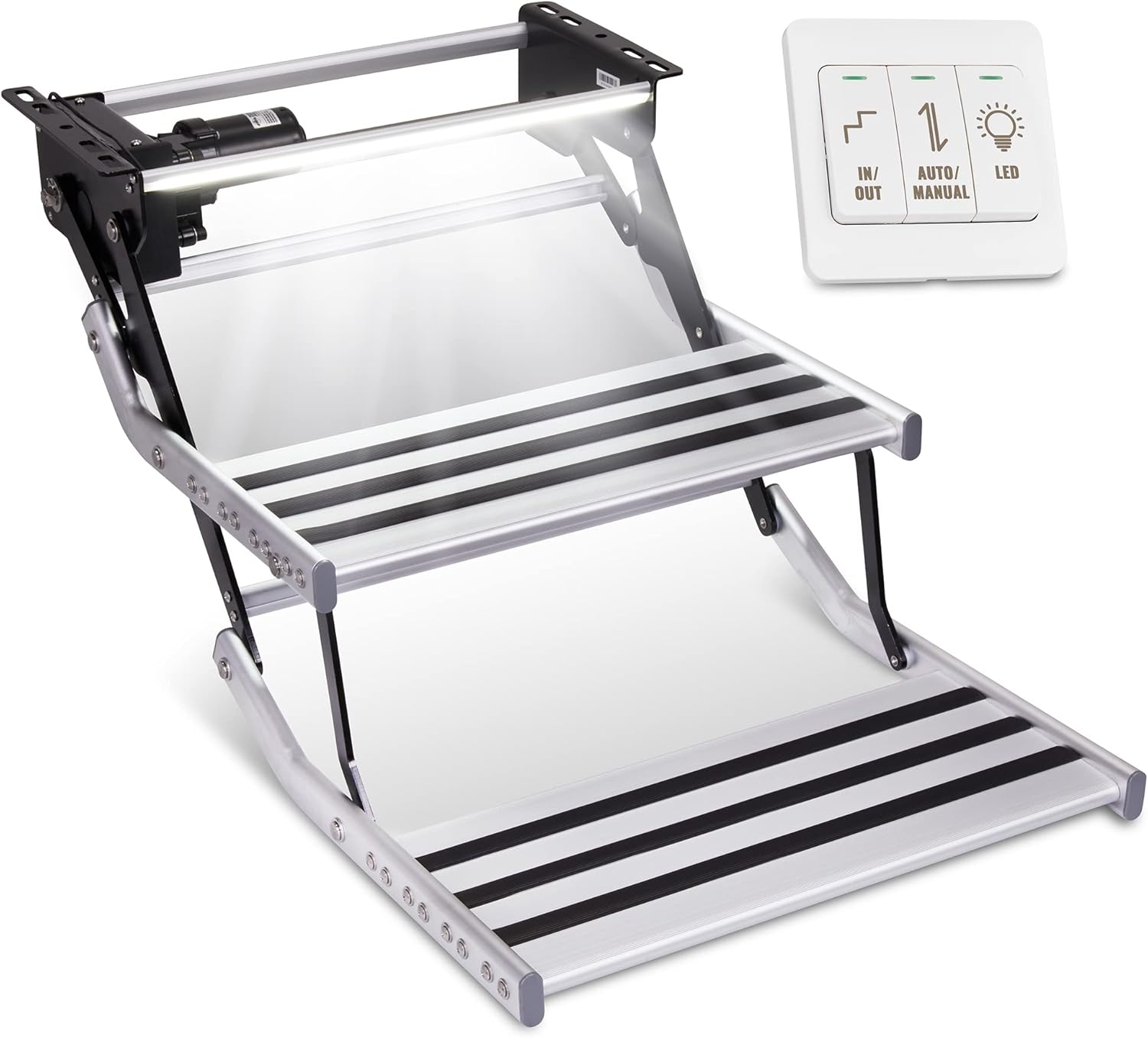 Amazon.com: Hike Crew 12V Automatic RV Steps | Magnetic Switch ...