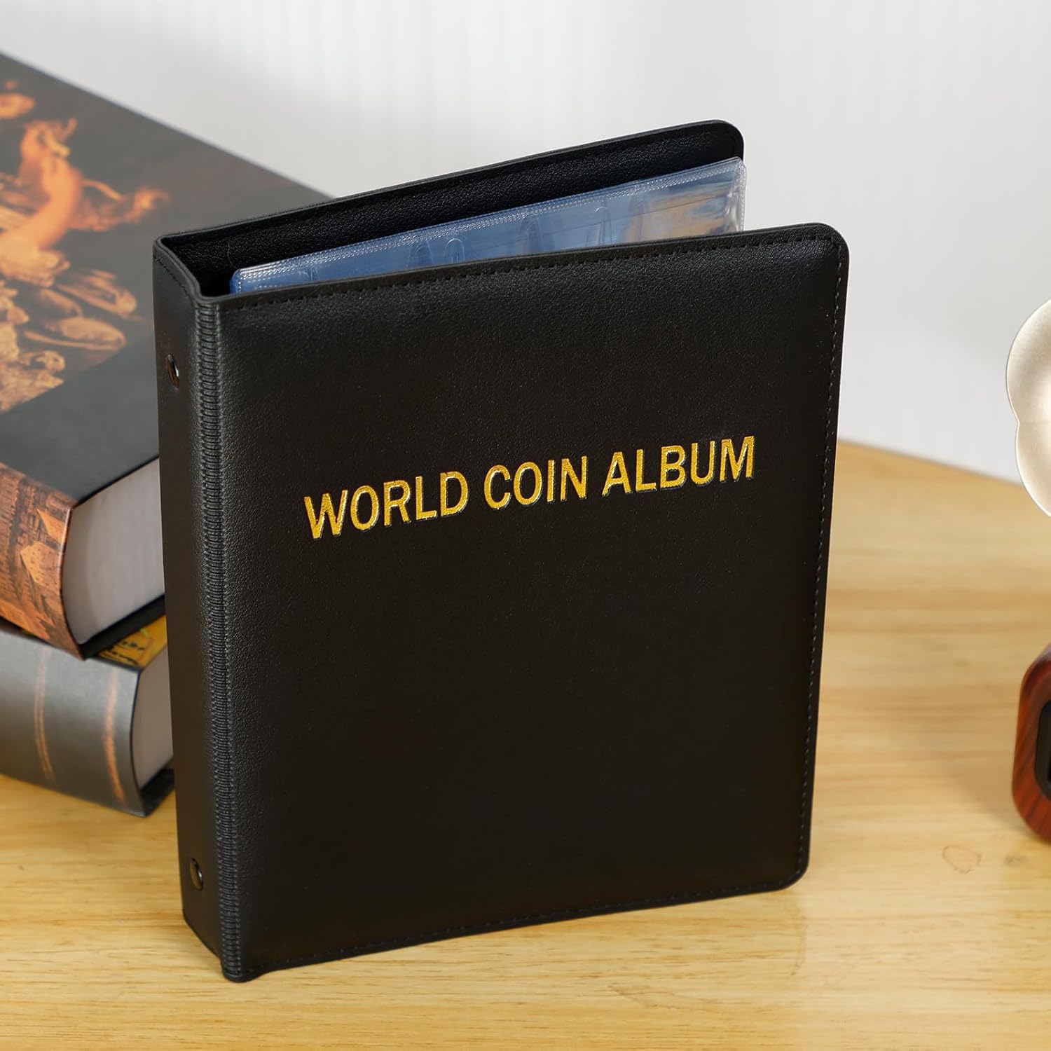 Amazon.com: Pressed Penny Holder for Pence Cents Loose Leaf Penny ...