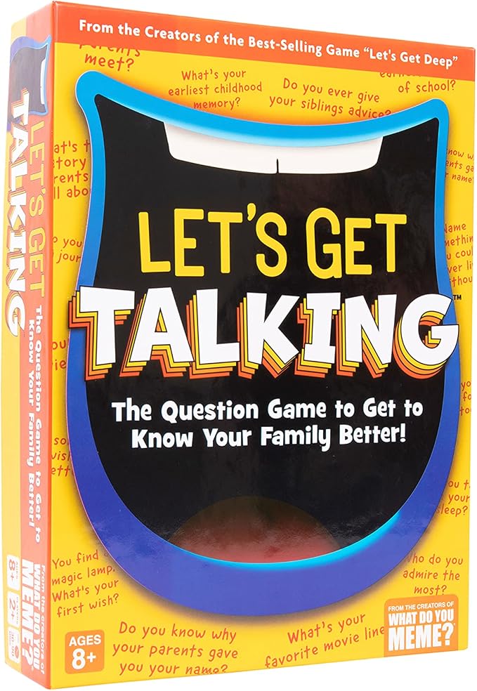 Amazon.com: WHAT DO YOU MEME? Let's Get Talking: The Question Game to ...