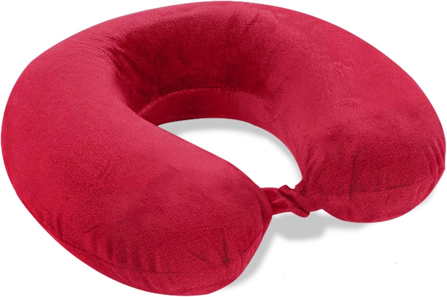 VELVETIO Memory Foam Neck Pillows for Sleeping, Lightweight U Shape ...