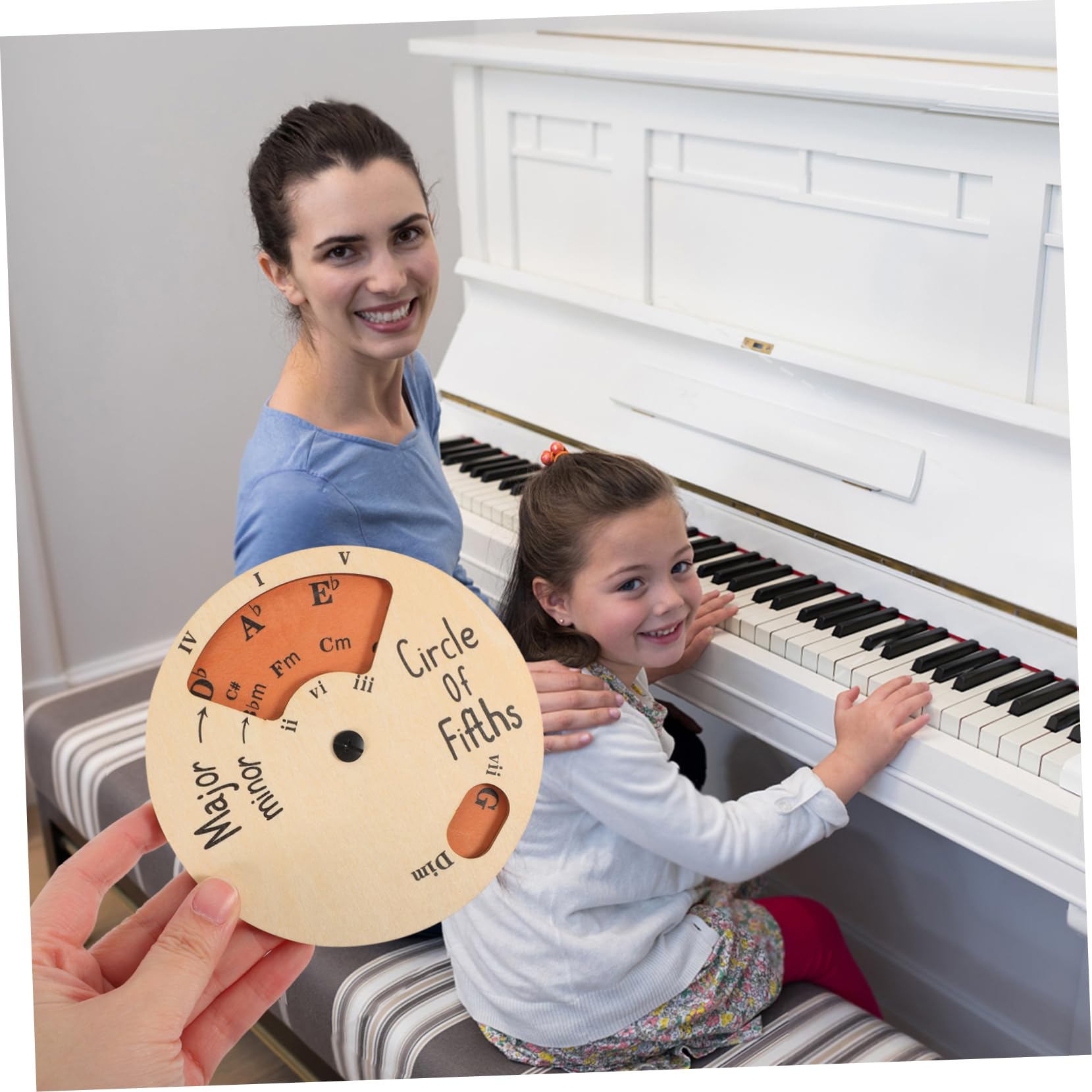 Snapklik.com : Wooden Melody Tool Musical Instruments Circle Of Fifths Melody Tool For ...