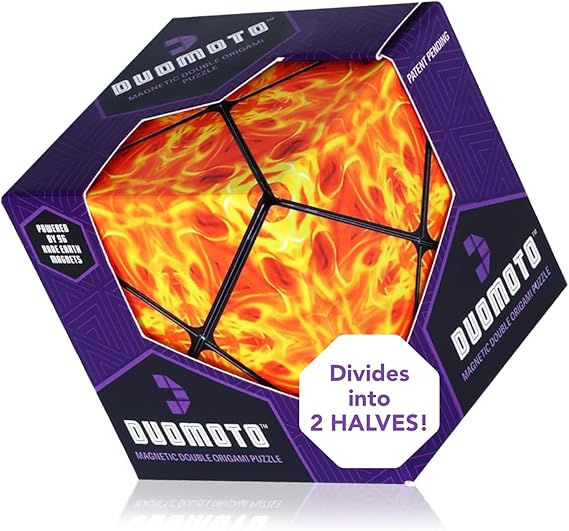 Amazon.com: Duomoto Magnetic Transforming Cube - Shape Shifting Double ...
