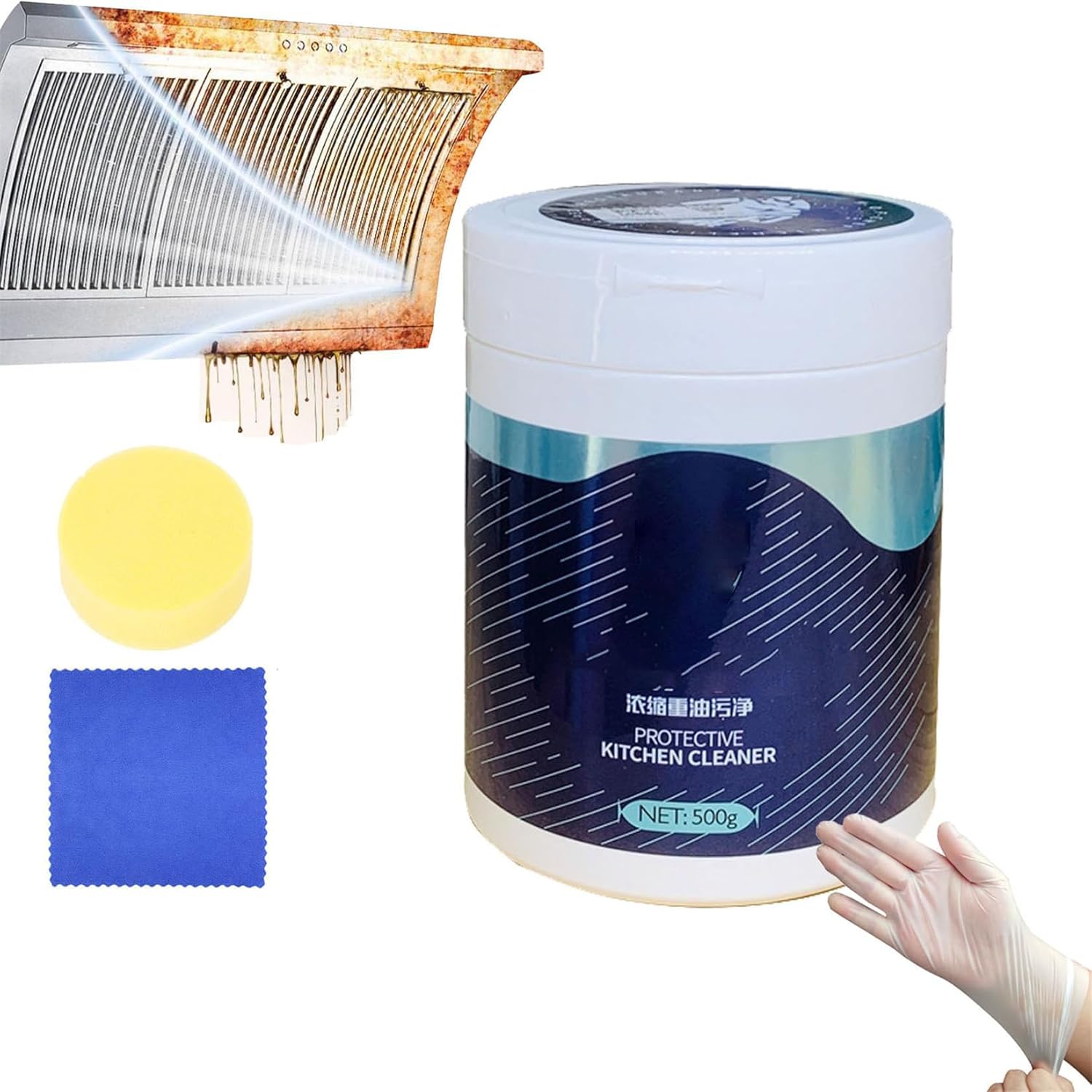 Amazon.com: Yutdiery Kitchen Powder Degreaser Cleaning Powder for ...