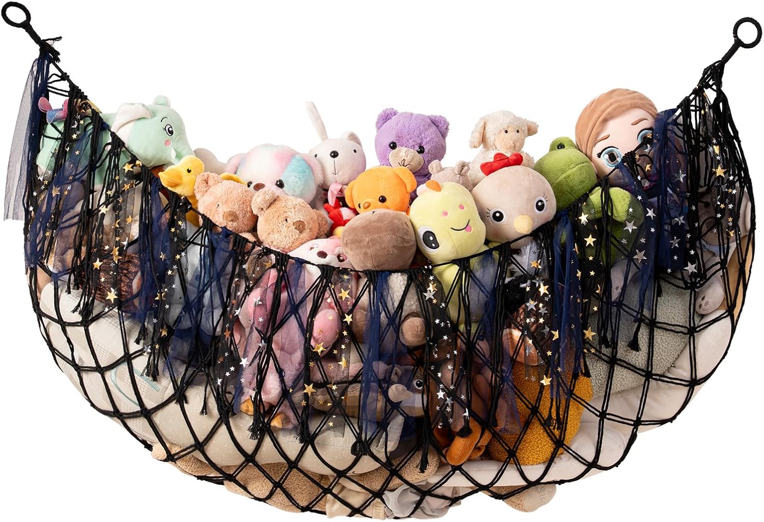 Amazon.com: MKO SHUN Large Stuffed Animal Hammock, 59'' L Wall Hanging ...