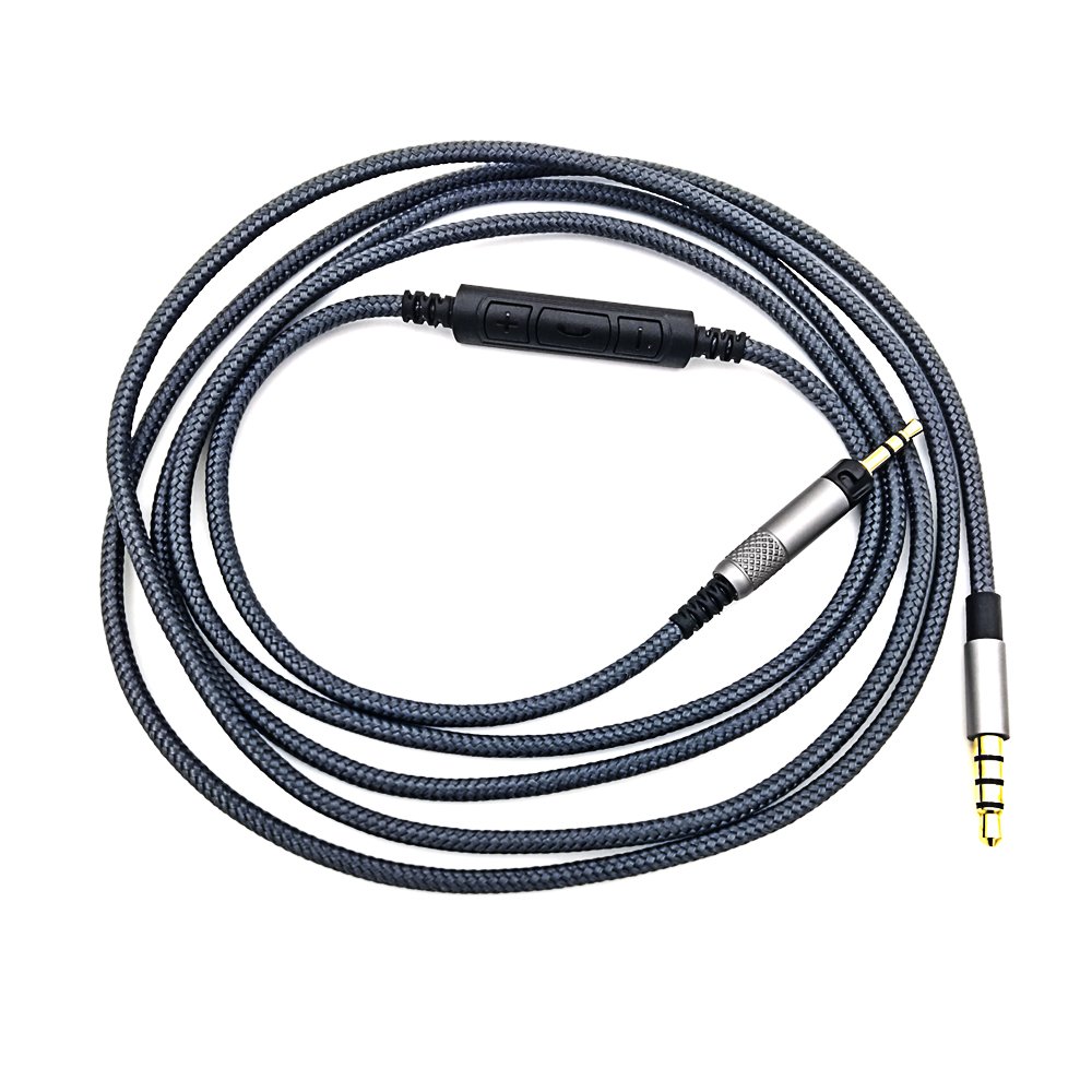 Amazon.com: Audio cable with in-Line Mic remote volume Compatible with ...