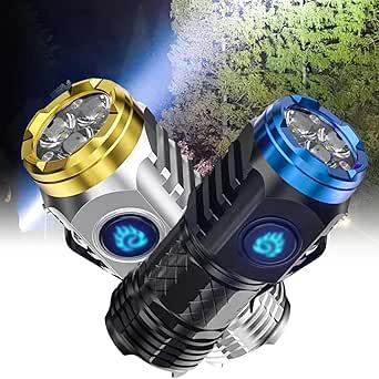 Three-Eyed Monster Mini Flash Super Power Flashlight,Thumb Flashlight ...