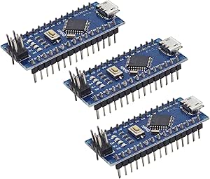 Amazon.com: 3 Pieces Nano-V3 with 328P Module CH340G Chip Controller 5 ...