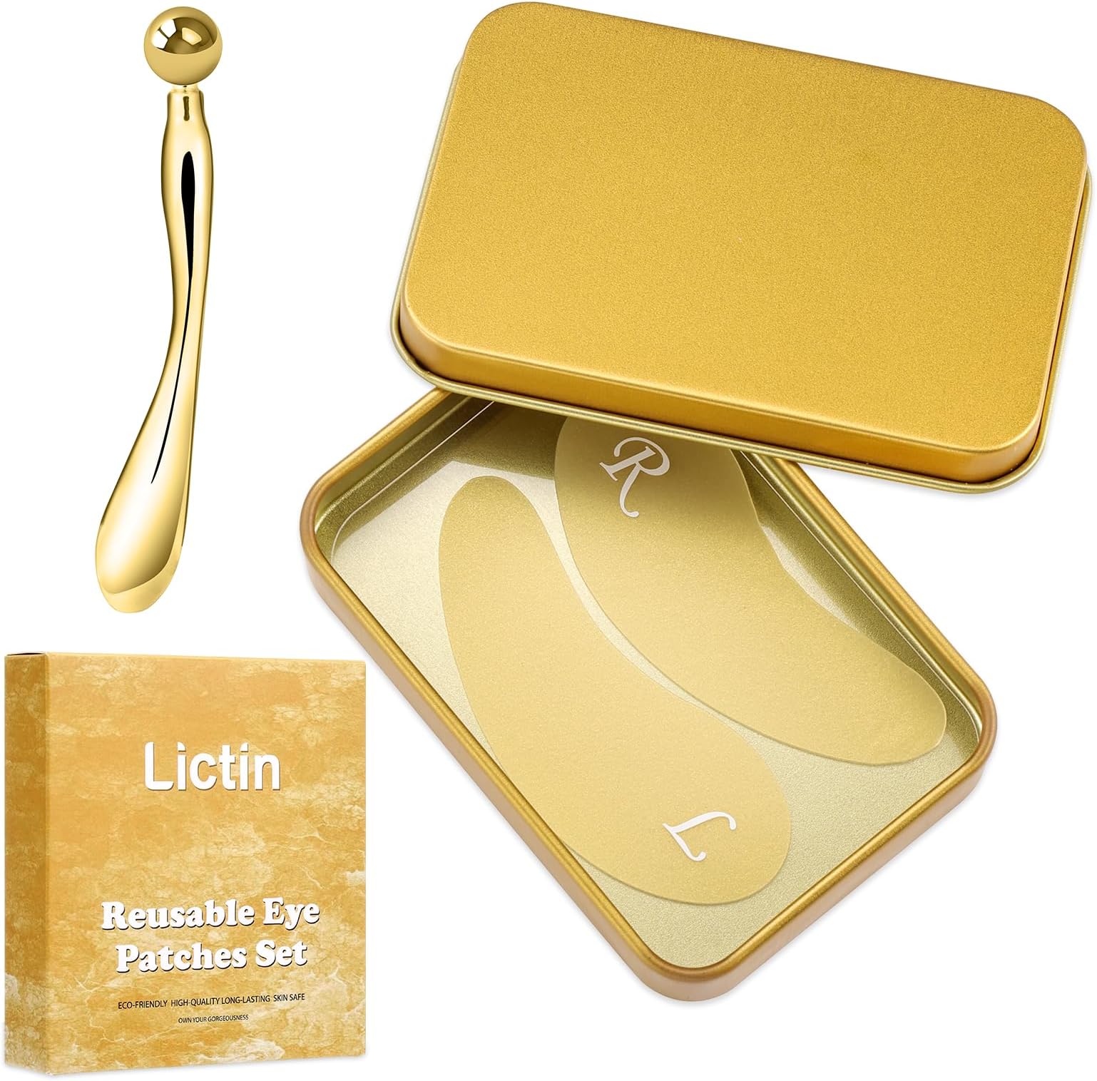 Amazon.com: Milli Under Eye Mask to Treat Dark Circles, Wrinkles, and ...
