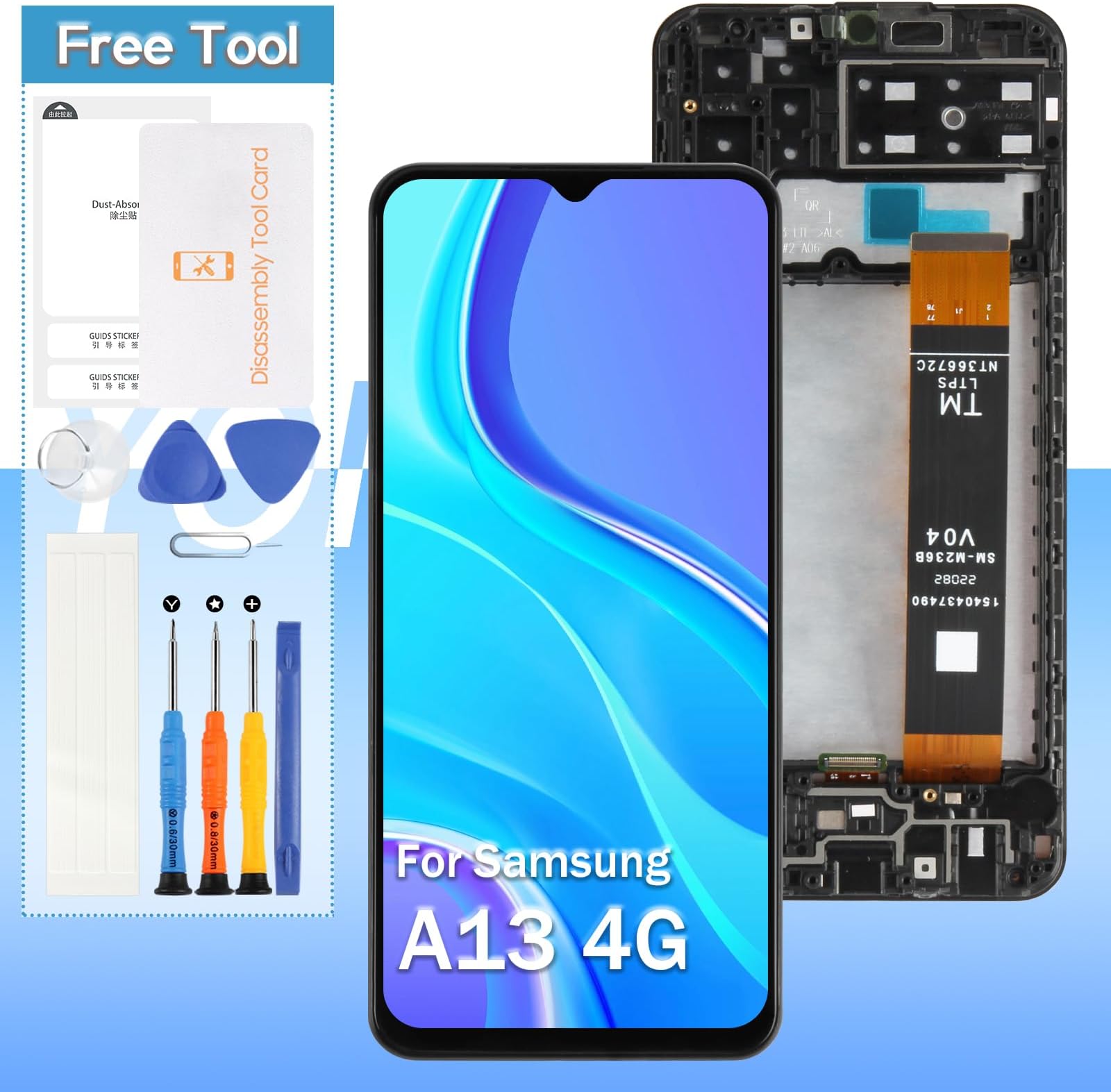 Amazon.com: ZTOOYO for Samsung Galaxy A13 5G Screen Replacement with ...