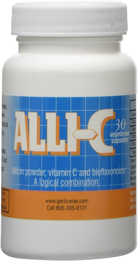 Amazon.com: ALLI-C Allicin with Vitamin C and Bioflavonoids - 30 ...