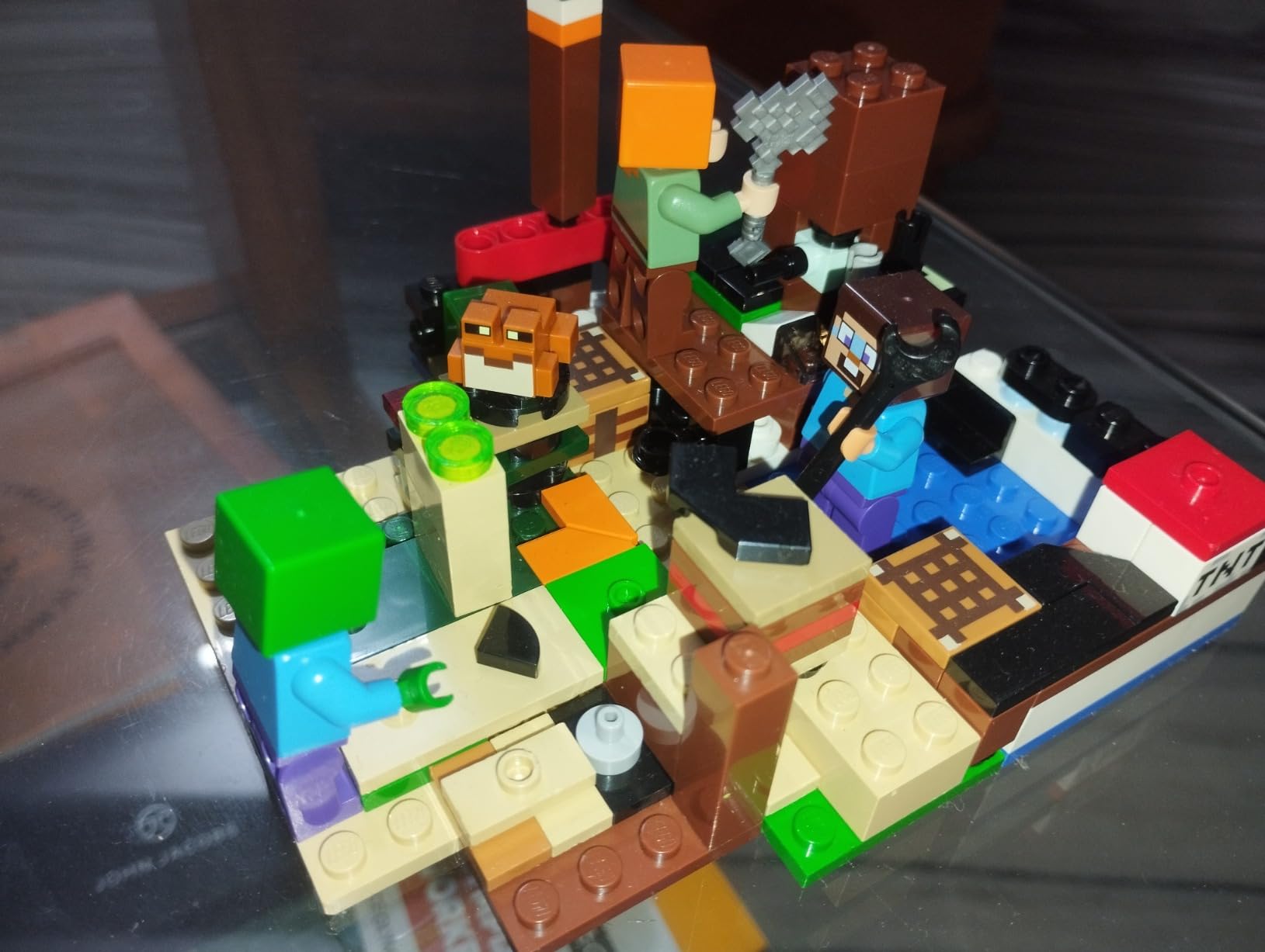 LEGO Minecraft The Swamp Adventure 21240 Building Toy Set (65 Pieces ...