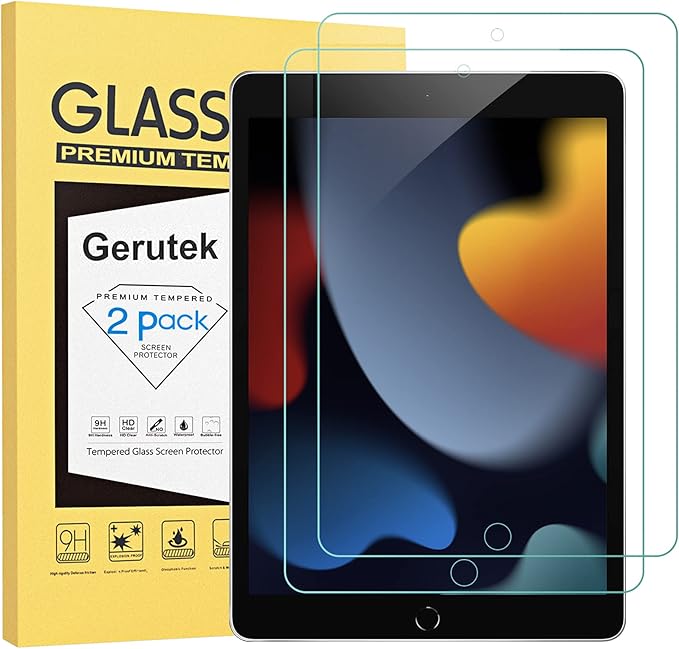 Gerutek [2-Pack Screen Protector for iPad 9th/8th/7th Generation ...