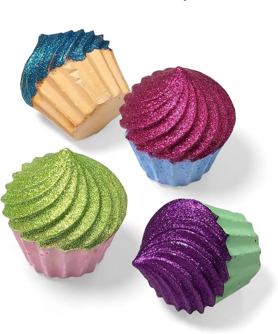 Amazon.com: Goofy Foot Designs Cupcake Chalk – Glitter Coated! (Pack of 4 Pieces)